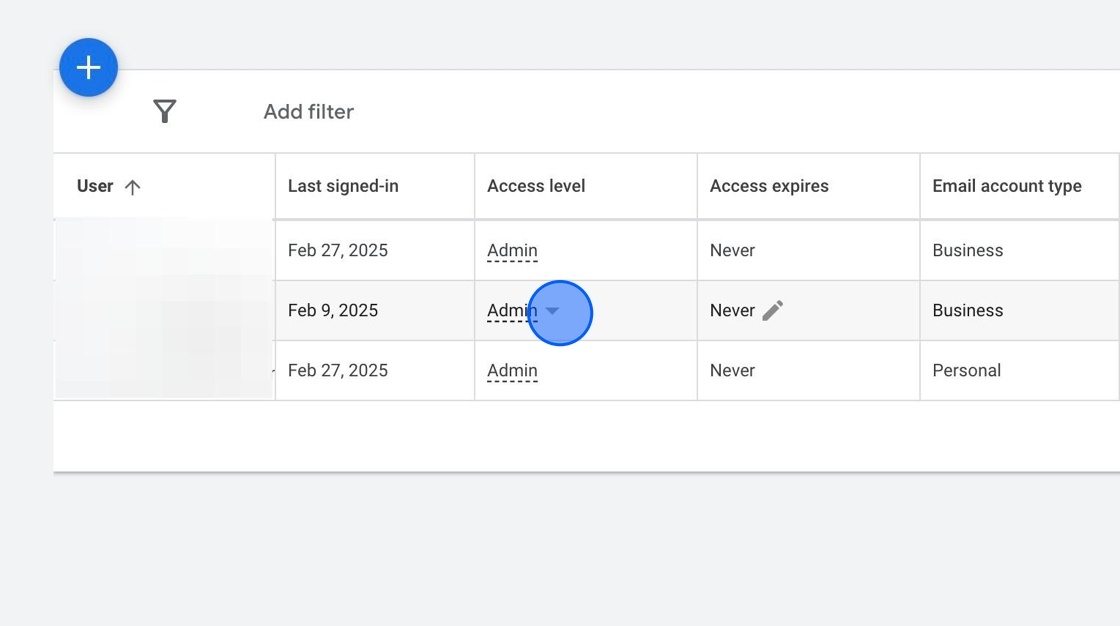How to grant access level "Admin" in Google Ads